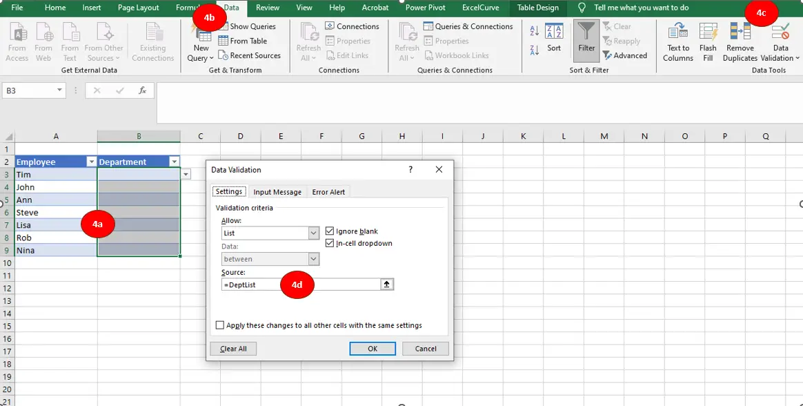 Create a Drop‑Down List in Excel | Excel Curve