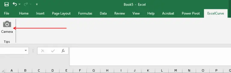 Excel Hidden Camera Tool, Game Changer | Excel Curve